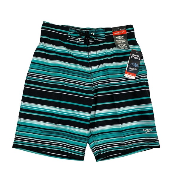 Speedo | Swim | Speedo Mens Stripe Lane Bondi Stretch 2 Board Shorts ...